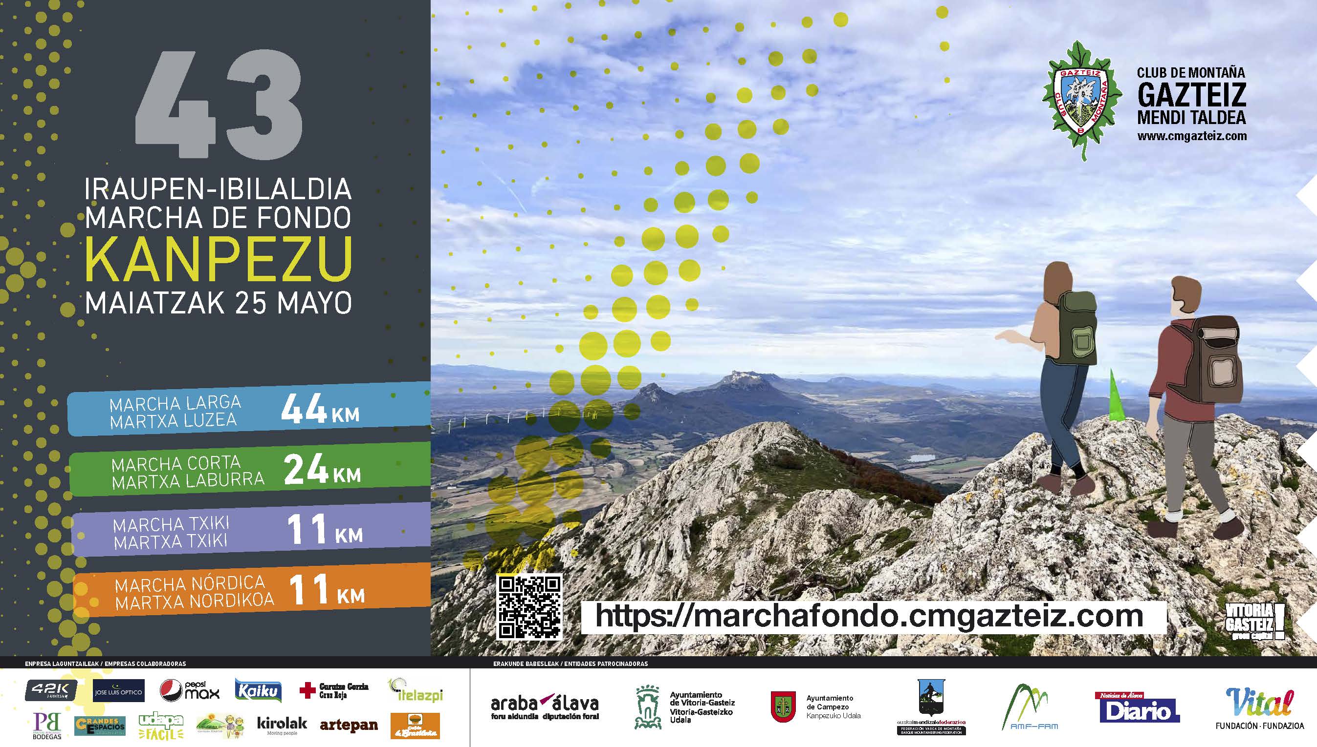 43ª Marcha de Fondo - Santa Cruz de Campezo - Club de Montaña Gazteiz